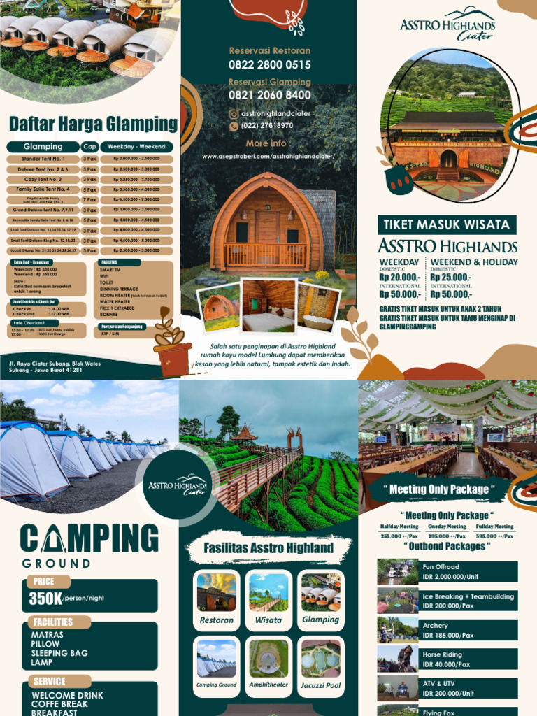 Brochure 2024 | PDF | Camping