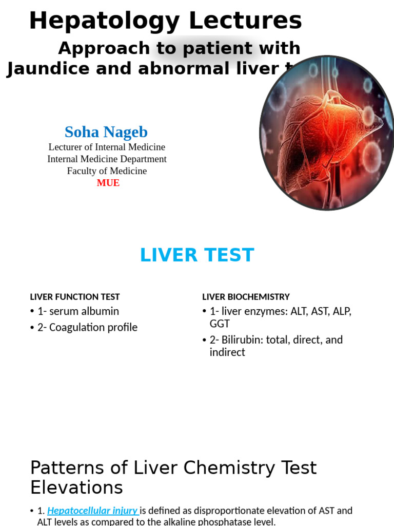 Abnormal Liver Biochemical Test | PDF | Gastroenterology | Diseases And ...