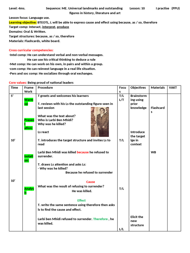 Ms4-Seq1. i Practice 04. Cause and Effect | PDF | Cognitive Psychology | Behavior Modification