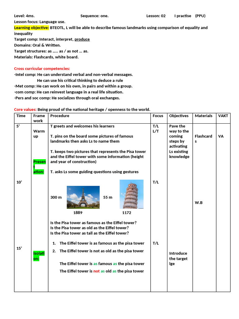 Ms4-Seq1. I Practice Adjectives of Equality | PDF | Behavior Modification | Cognitive Science