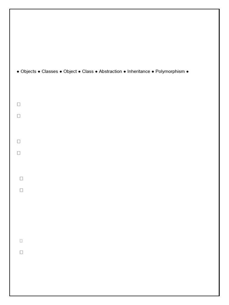 JAVA viva | PDF | Method (Computer Programming) | Class (Computer ... JAVA viva | PDF | Method (Computer Programming) | Class (Computer ...