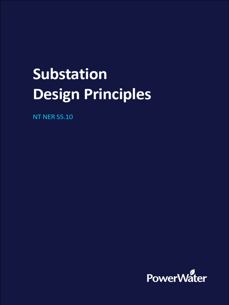 Substation Design Standards Guide | PDF | Electrical Substation ...