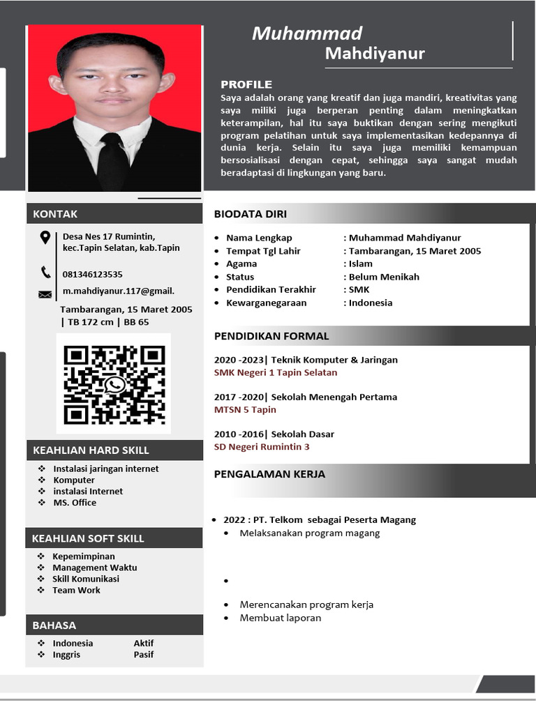 Kode CV Mahdi | PDF