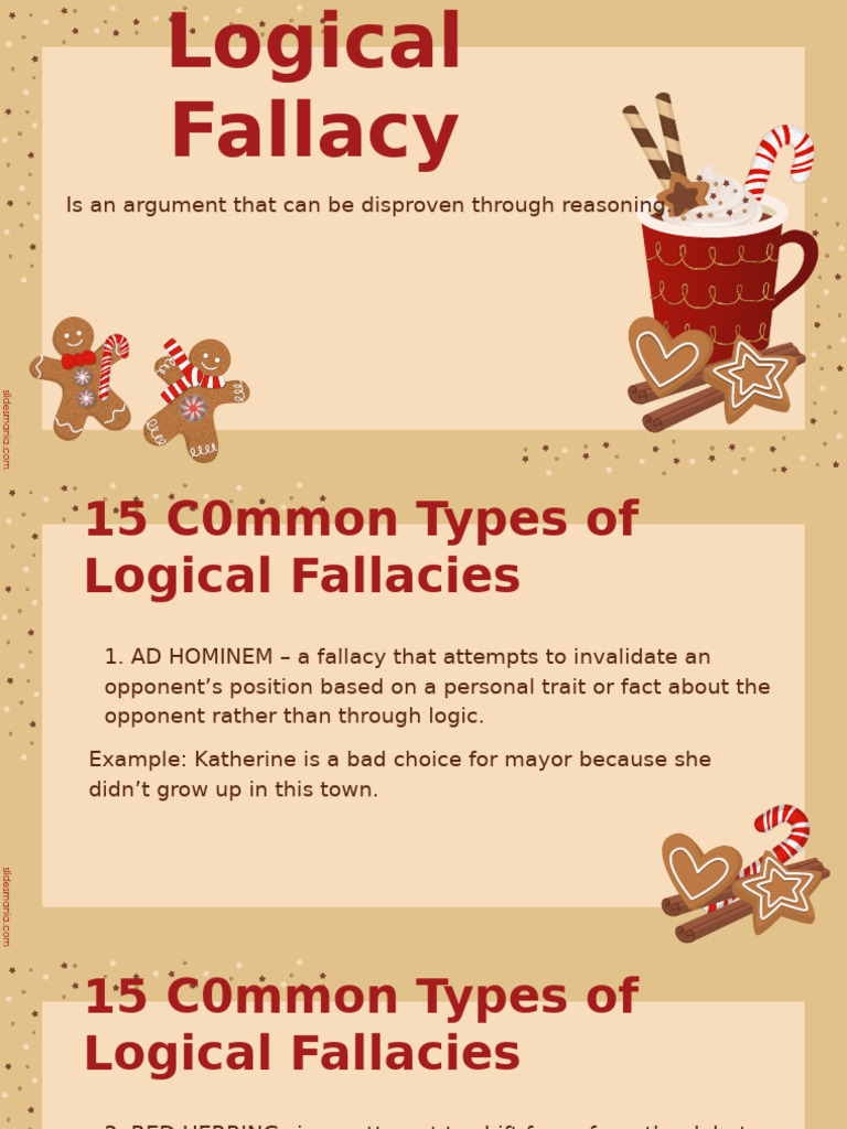 15 Types of Logical Fallacy01 | PDF | Fallacy | Argument