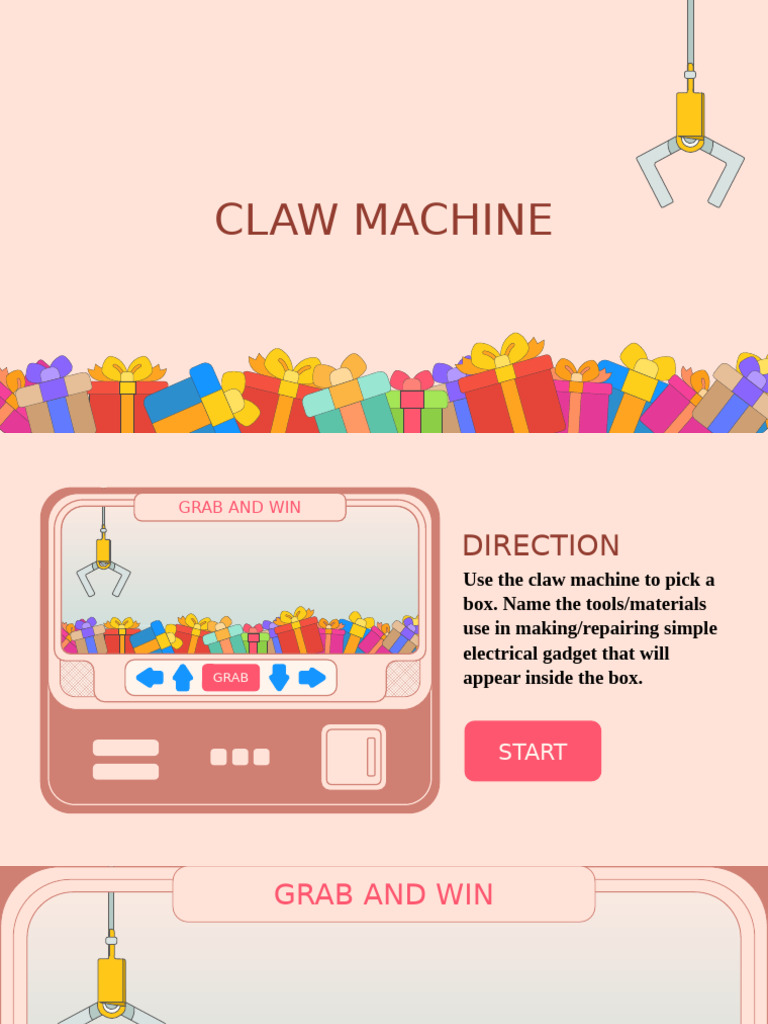 Interactive claw machine | PDF