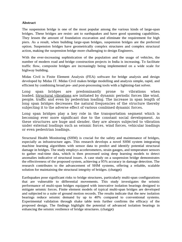 Seismic Assessment of Bridges Using MIDAS | PDF | Bridge | Earthquake ...
