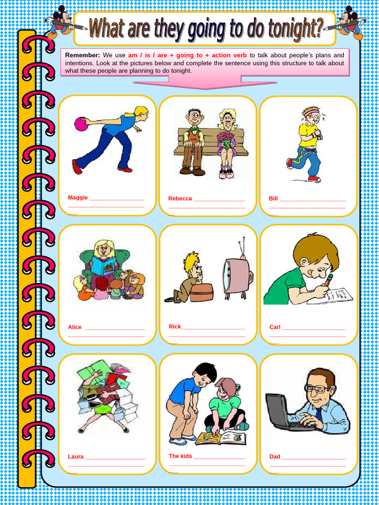 Be Going To Grammar Drills Grammar Guides - 144551 | PDF