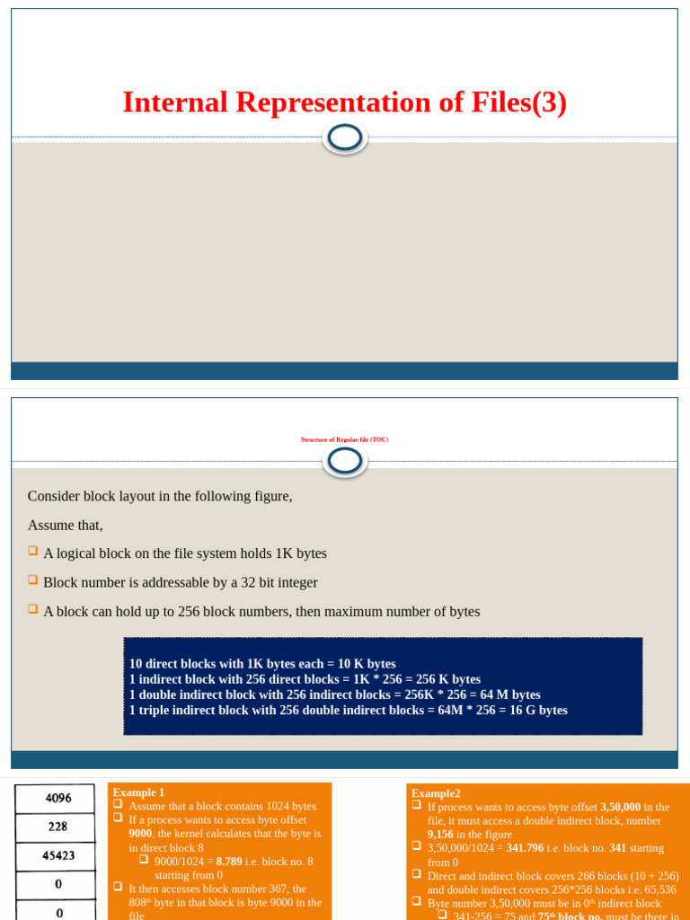 Internal Representation of files_3 | PDF | Directory (Computing) | Computing
