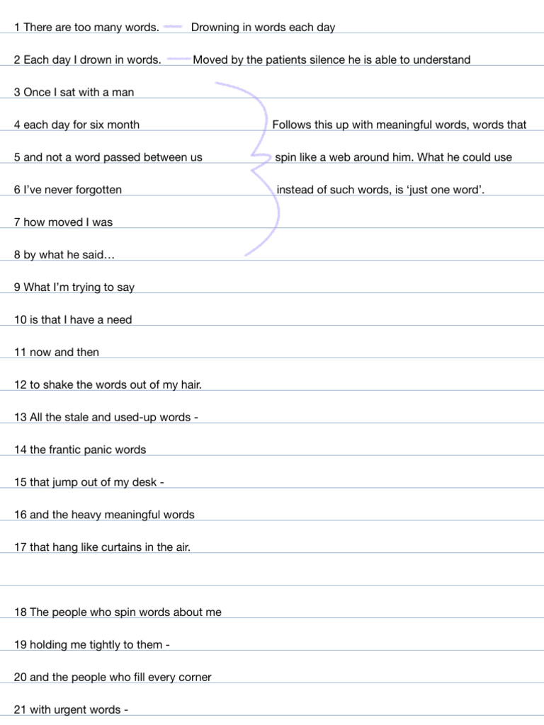 Fewer Words, Deeper Meaning | PDF