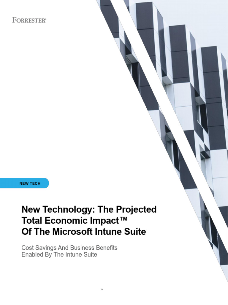 TEI - Microsoft Intune Suite - FINAL | PDF | Computer Security | Security