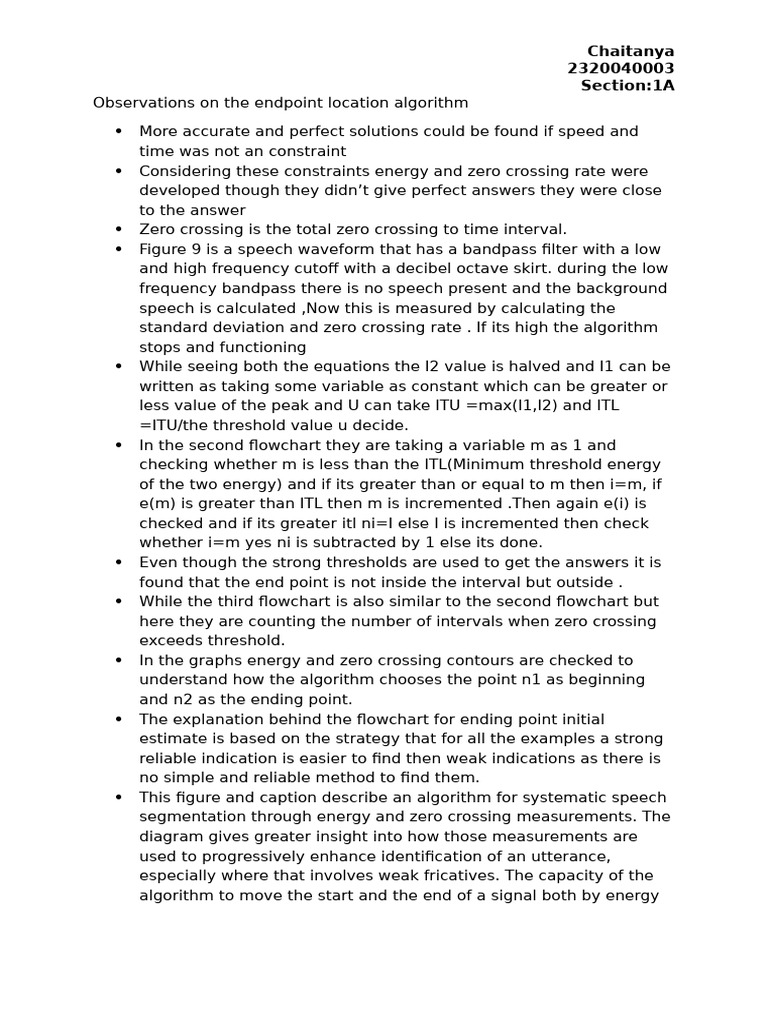 Observations On The Endpoint Location Algorithm | PDF | Algorithms | Applied Mathematics