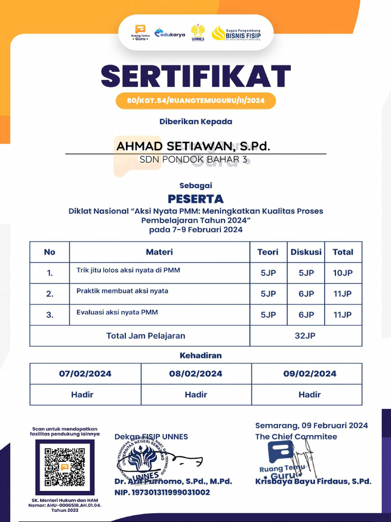 Sertifikat Ruangtemuguru | PDF | Business | Computers