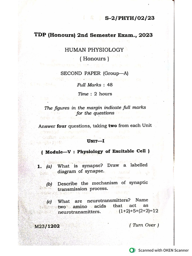 H Phy 2nd Sem Honours 2023 | PDF