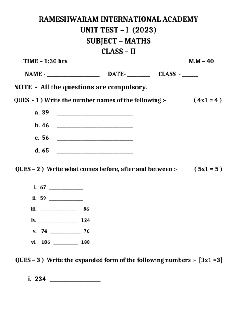 Maths_class_2[1] | PDF