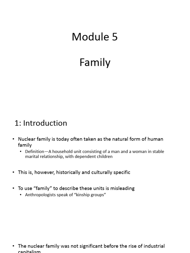 Family | PDF | Family | Discourse
