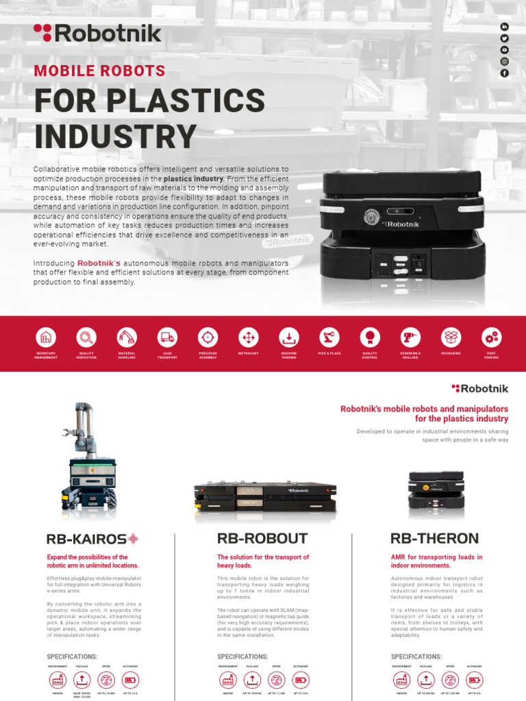 Robotnik_WHITEPAPER PLASTICS | PDF | Robot | Robotics