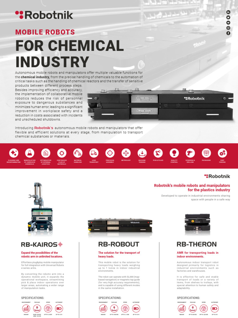 Robotnik - WHITEPAPER CHEMICAL | PDF | Robot | Robotics