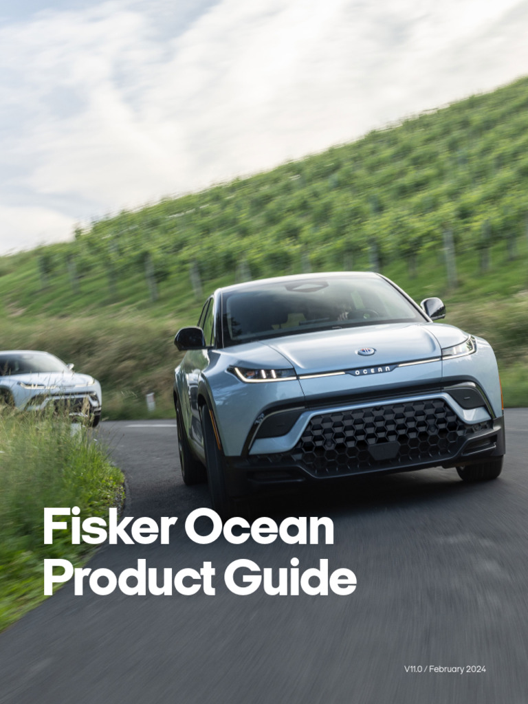 Fisker Ocean | PDF | Headlamp | Traffic