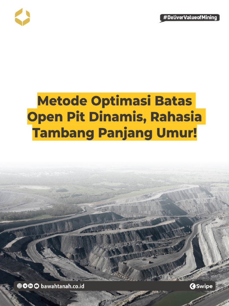 Metode Pit Optimasi Dinamis-1 | PDF