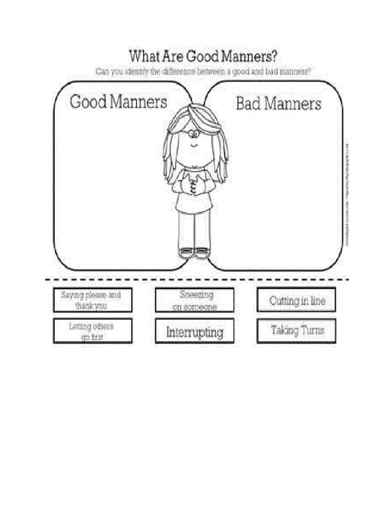 Good, Bad Manners | PDF