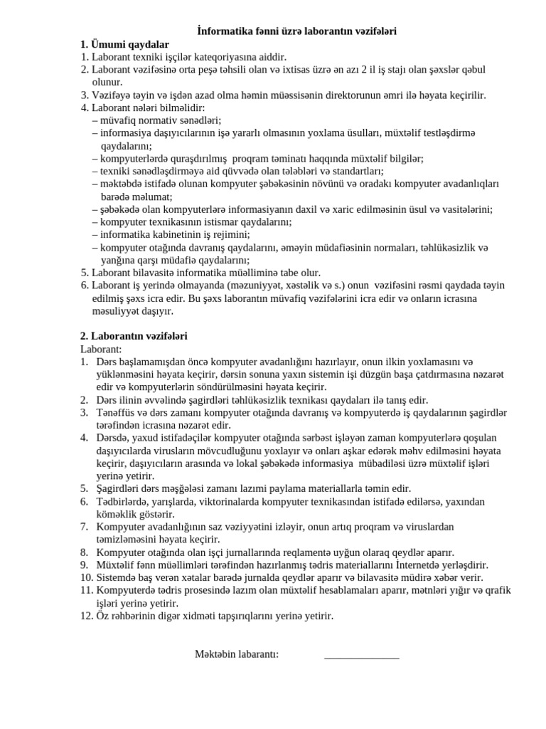 Laborant Z | PDF