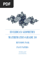 2019 Grade 12 Euclidean Geometry | PDF | Precalculus | Teaching Mathematics