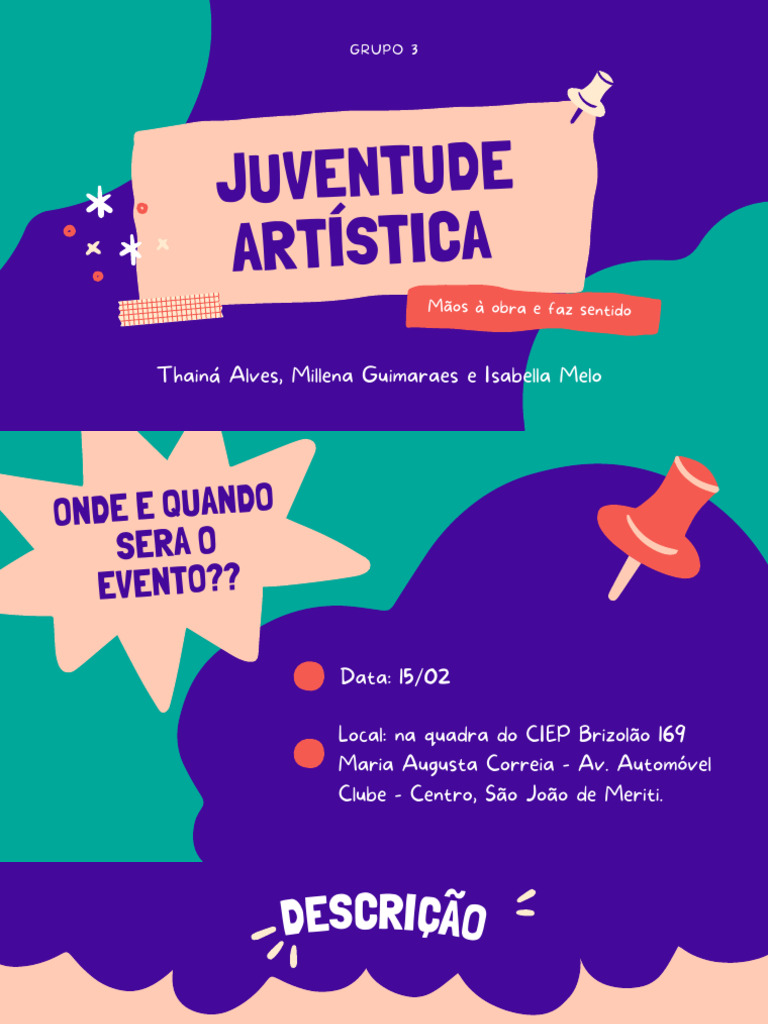 Evento Inclusivo de Arte para Jovens | PDF | Teatro