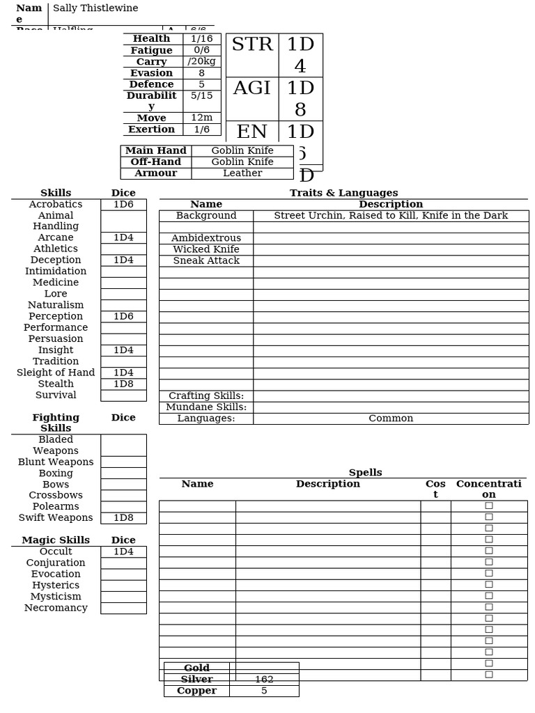 Halfling Dagger | PDF | Knife | Blade Weapons