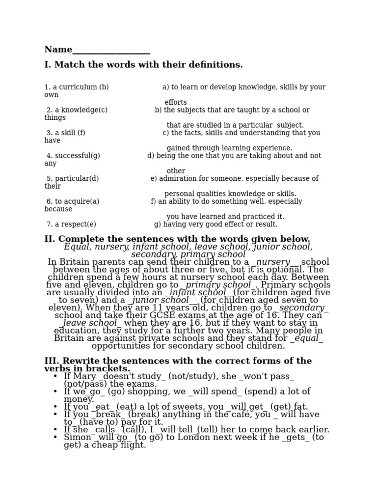 Induction Break Point Test Overview | PDF | Schools | Knowledge