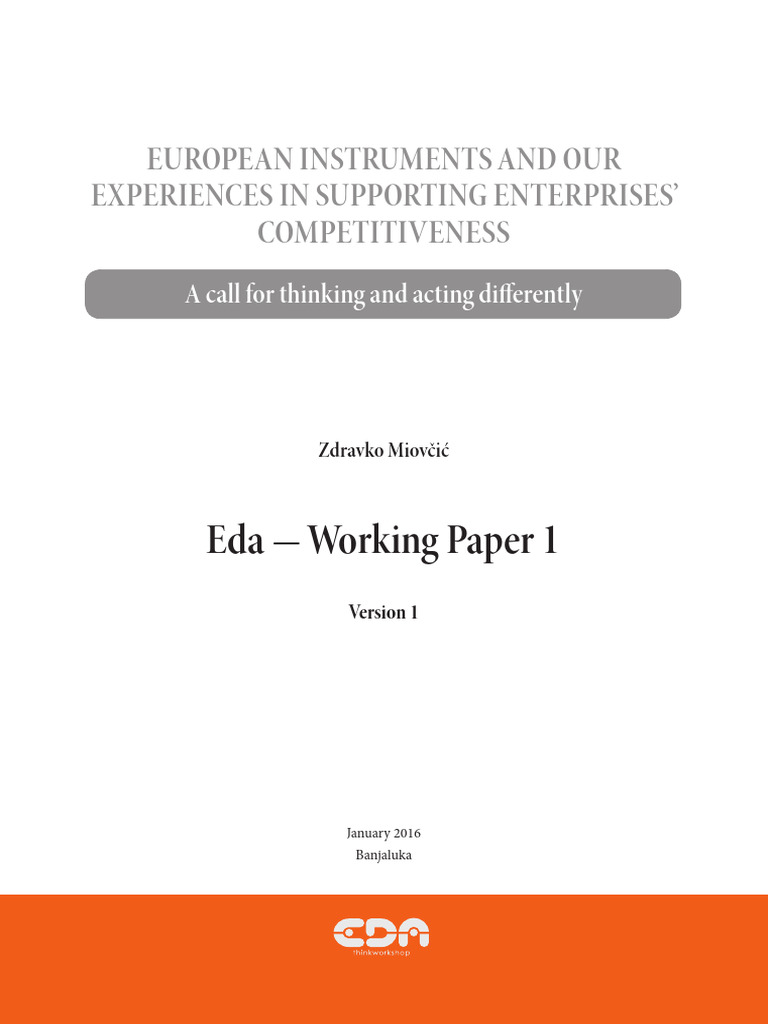 Enhancing SME Competitiveness in Krajina | PDF | Methodology | Innovation