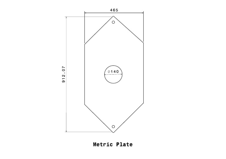 Metric Plate | PDF
