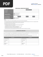 Dda Inspection Form + Checklist | PDF