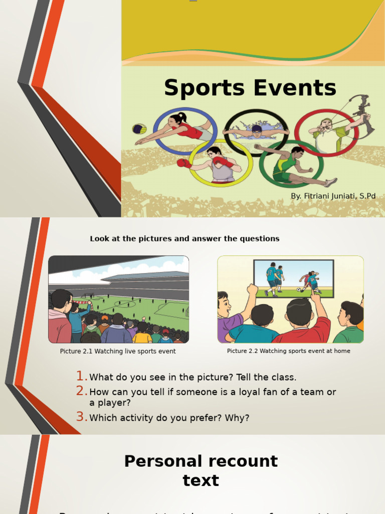 Sports Event Reflection Guide | PDF | Self-Improvement | Science ...