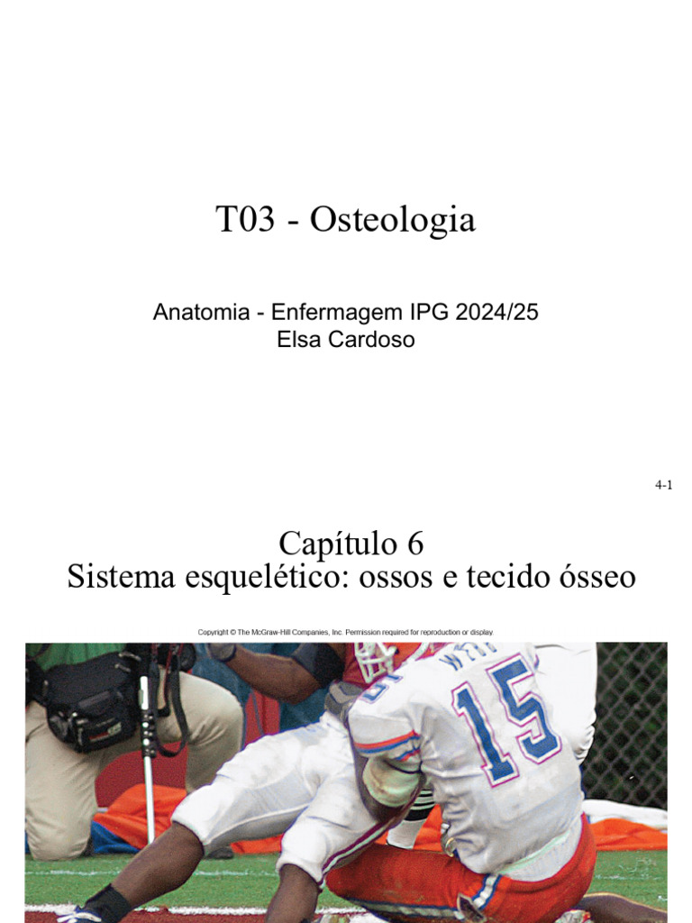 T03 Osteologia | PDF | Osso | Esqueleto