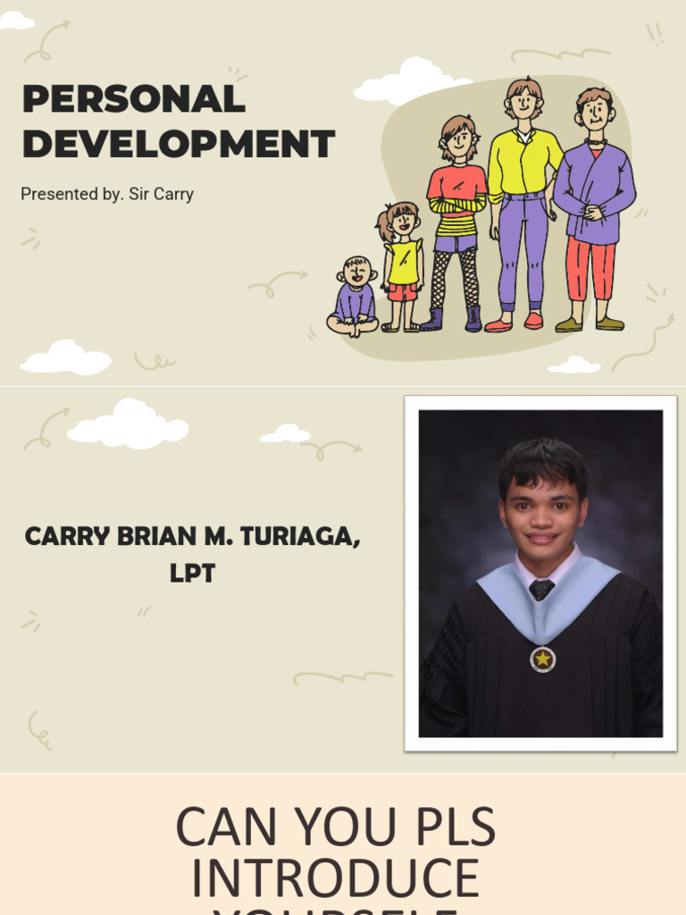 Personal-Development-ppt-MODULE-1-3-PDF | PDF | Emotions | Self Esteem