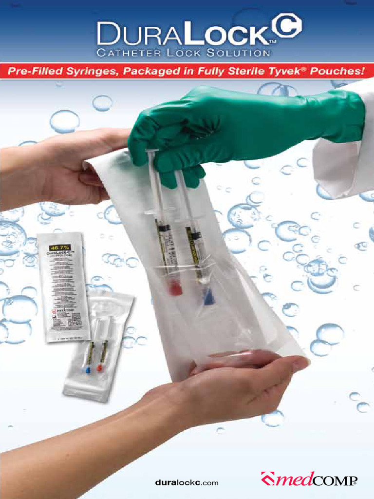 Duralock-C Brochure TM Box 30 | PDF | Hemodialysis | Syringe