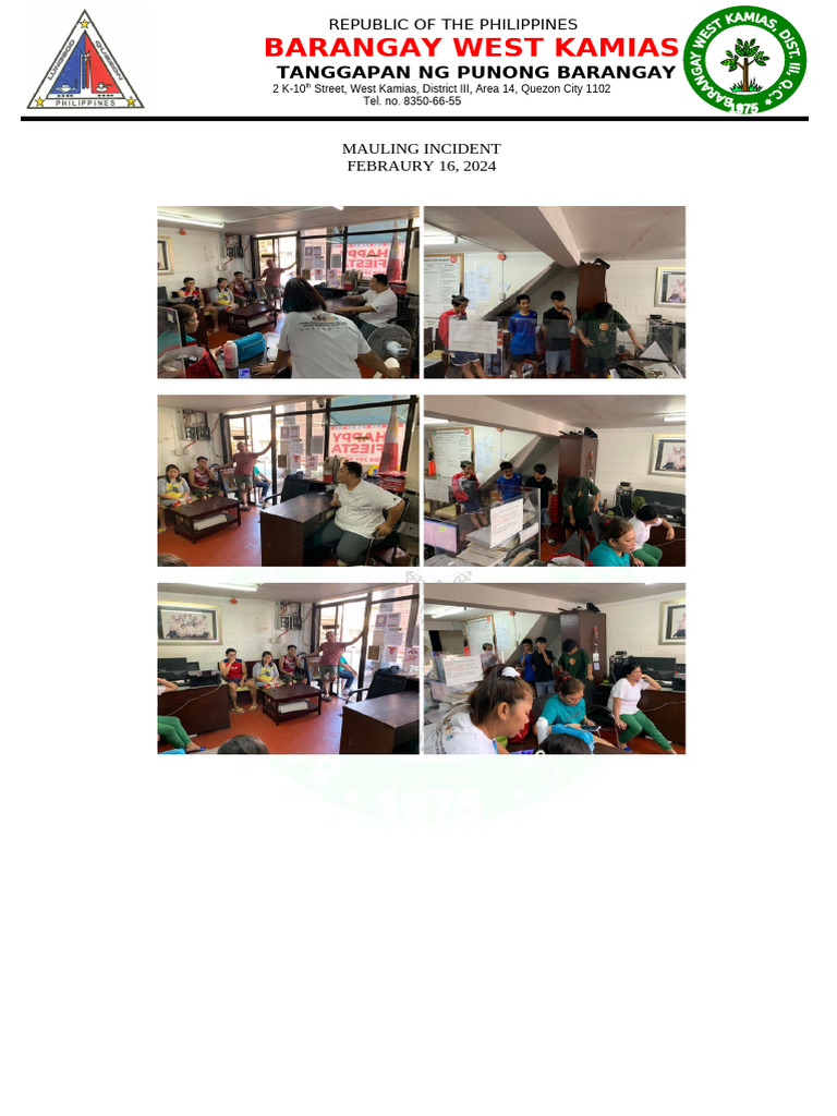 Mauling Incident Report - Feb 16, 2024 | PDF