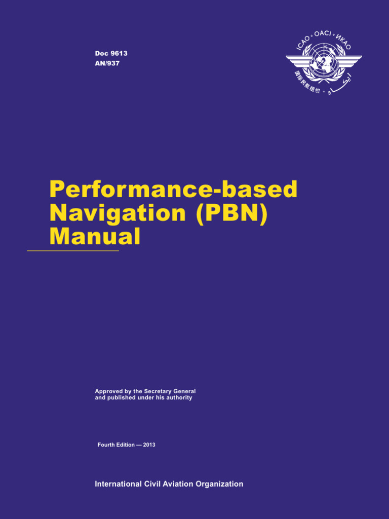 Doc-9613 Pbn-Manua R04 01jan13 | PDF | Air Traffic Control | Aerospace