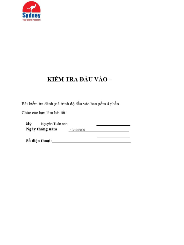 IELTS Entry Test Guide | PDF | Pack (Canine) | Infection