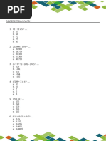 Contoh Soal Psikotes Numerik | PDF