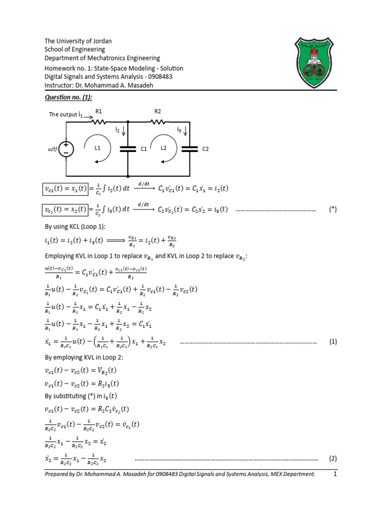SS Modeling Solution | PDF | Applied And Interdisciplinary Physics | Physical Phenomena