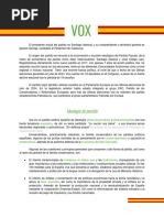 Programa Electoral Vox Eleccions Europees 2024 | PDF | Política Agrícola Común | España