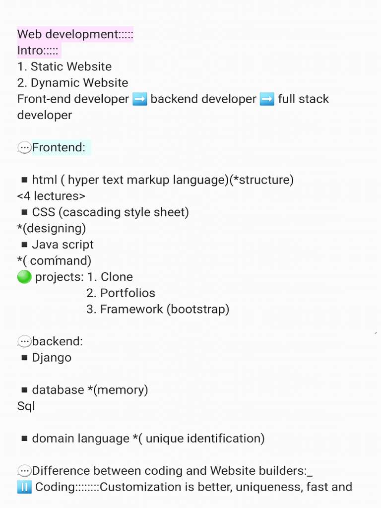 Web Development | PDF