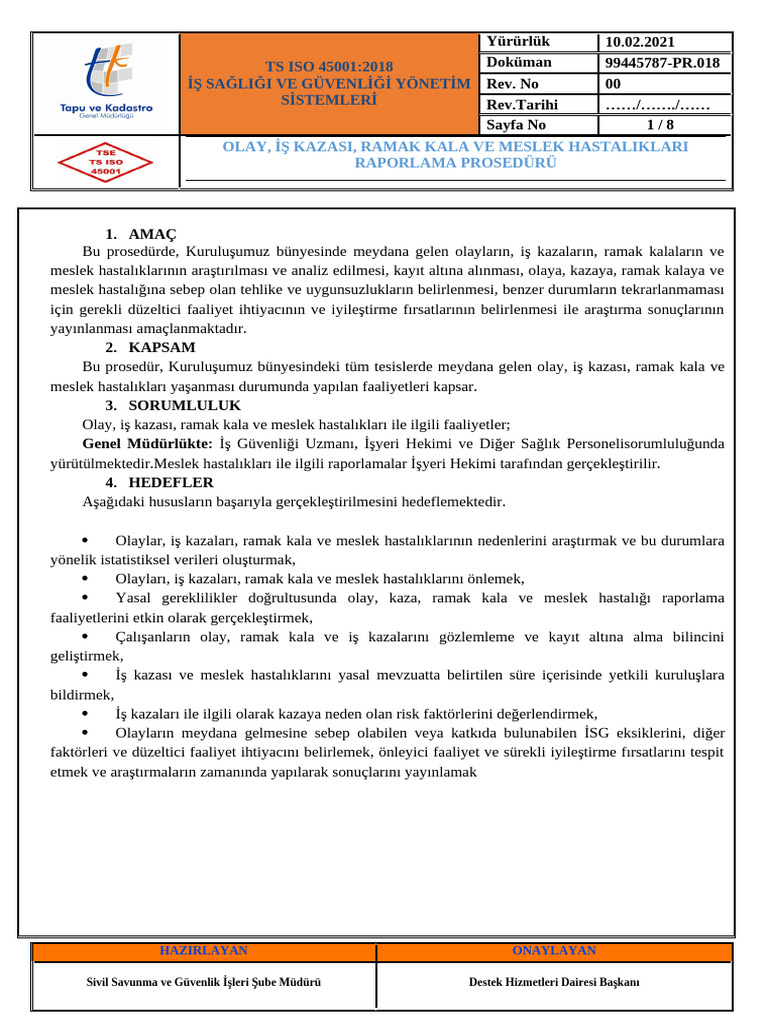 İsg Ramak Kala Prosedürü | PDF