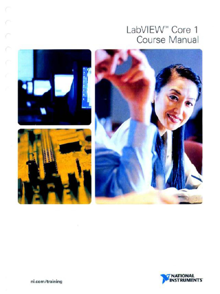 Labview Core 1 Course Manual PDF PDF Free | PDF