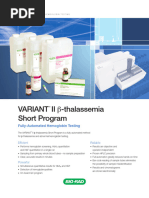 Bio-Rad D10 Hemoglobin Testing Manual | PDF | Glycated Hemoglobin ...