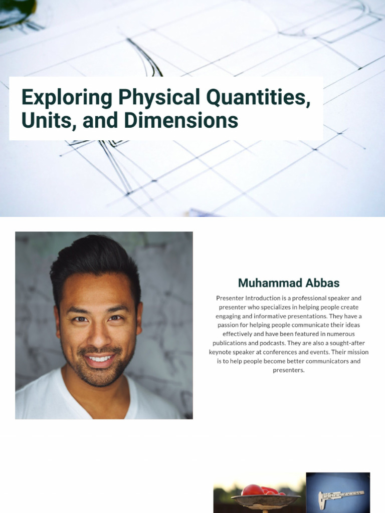 Exploring Physical Quantities, Units, and Dimensions | PDF
