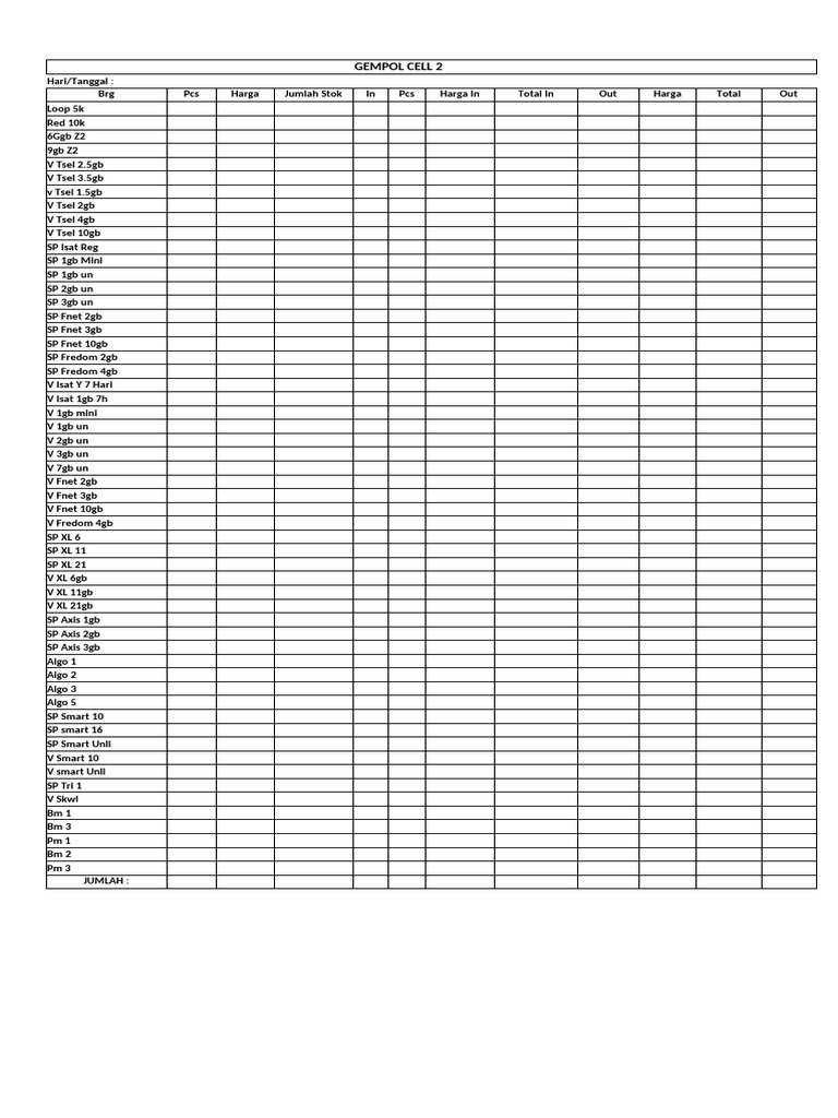 Gempol Cell2 | PDF | Games & Activities