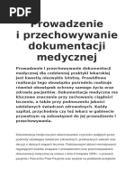 Dokumentacja Stomatologiczna | PDF