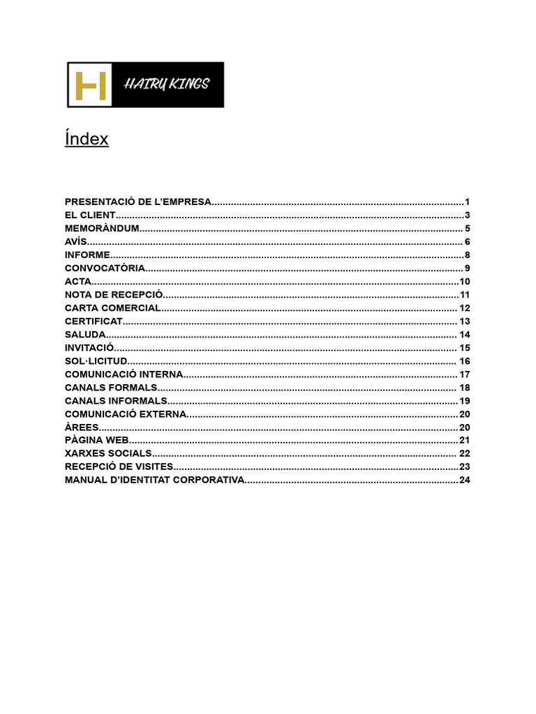 Hairy Kings SL LLIBRE | PDF